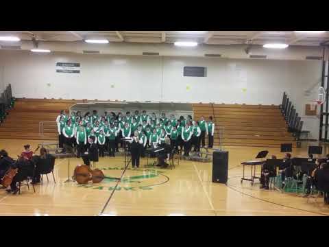CORO de la escuela GOMPERS JR.HIGH SCHOOL. DICIEMBRE 2015 👧 👀 - YouTube