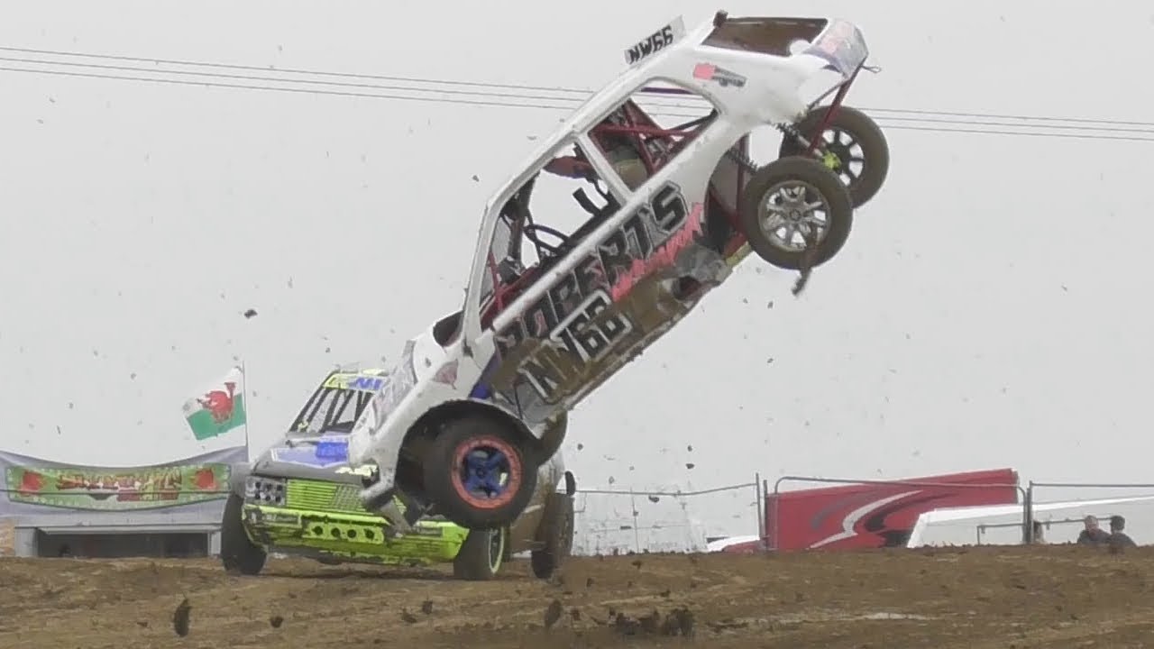 Autograss Crashes/Highlights, BAS Round 2, Stroud, 22 & 23/6/19 - YouTube