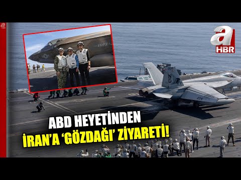 ABD Heyeti, USS Abrahan Lincoln Uçak Gemisinde! | A Haber