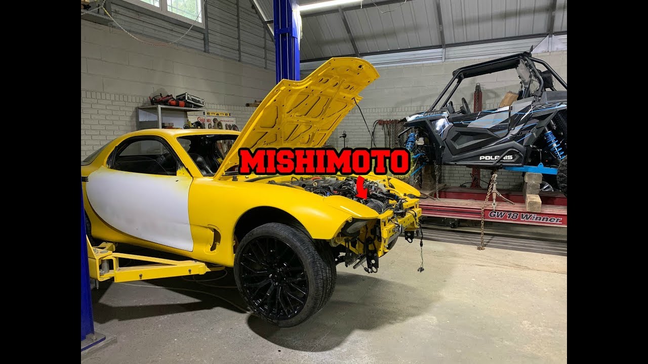 Rebuilding A Wrecked Mazda RX7 FD LS Swap [part 20] - YouTube