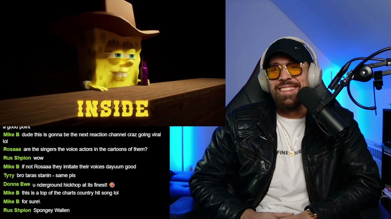 GLORB - REACTION - SPONGEBOB GANGSTER RAP?! - YouTube