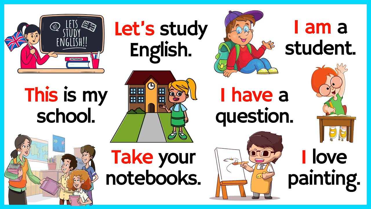 100 Common Daily Use English Sentences | Fun Learning Question Answers ...