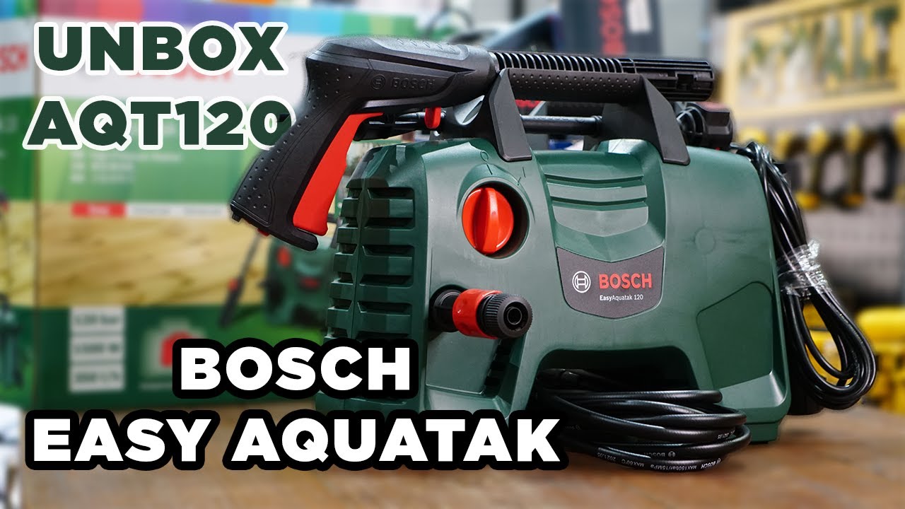 Unbox và lắp ráp phụ kiện em rửa xe Bosch AQT120 và AQT110 - YouTube