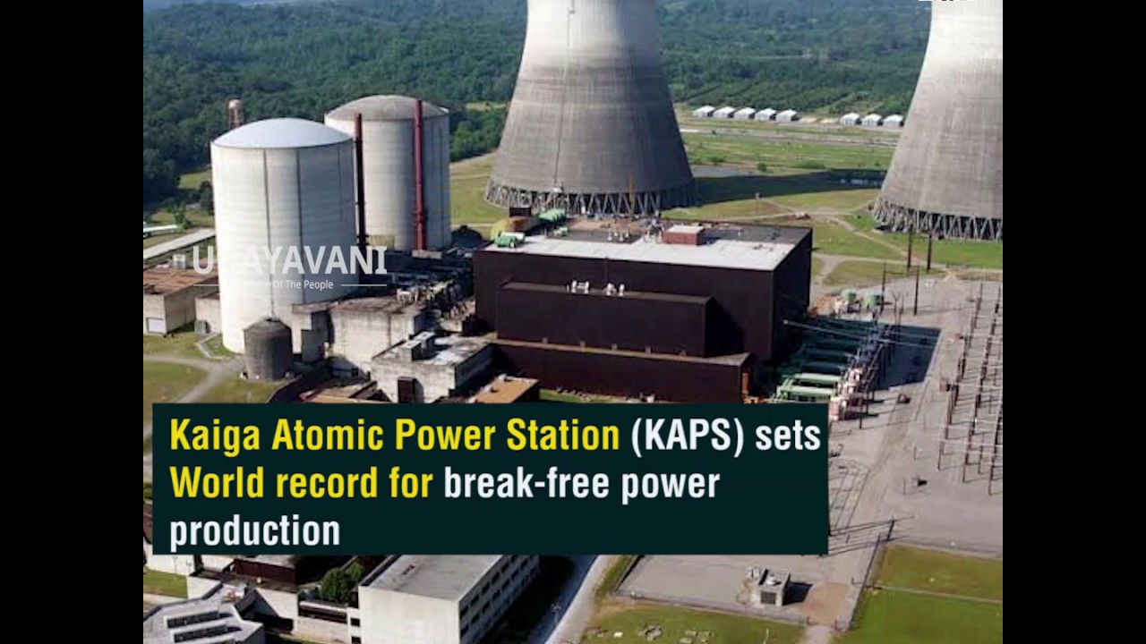 Indian Nuclear Reactor At Kaiga Sets World Record For
