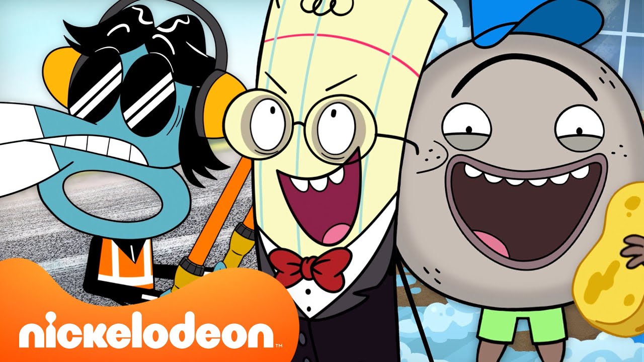 38 MINUTES of Rock, Paper, & Scissors on the Clock ⏰ | @Nicktoons - YouTube