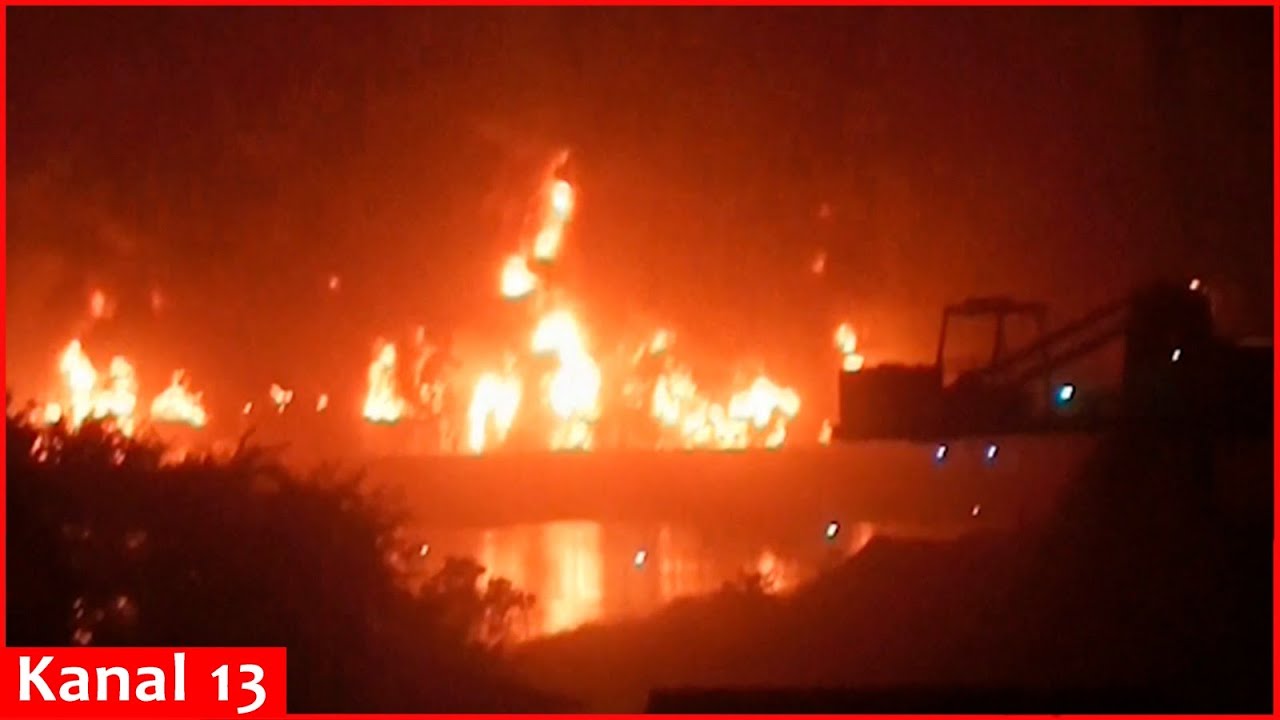 Fuel depot blazes after explosion kills eight, injures more than 80 ...