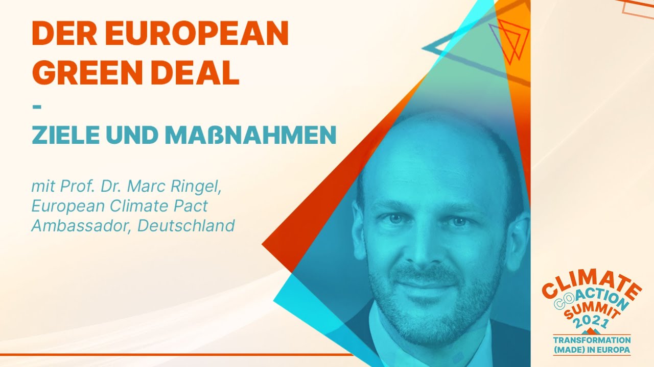 Input des EU-Klimapaktbotschafters Prof. Dr. Marc Ringel ...