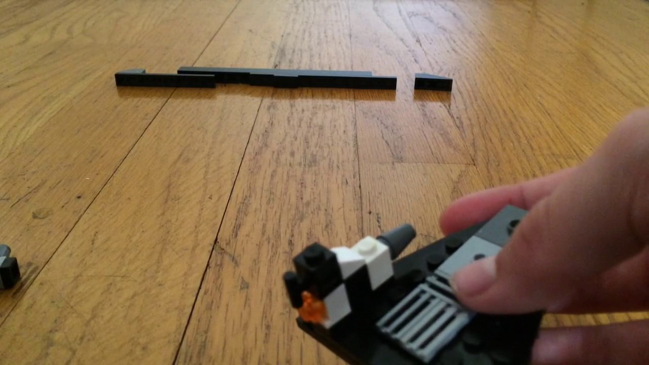 Lego SR-71 BlackBird (how to build) - YouTube