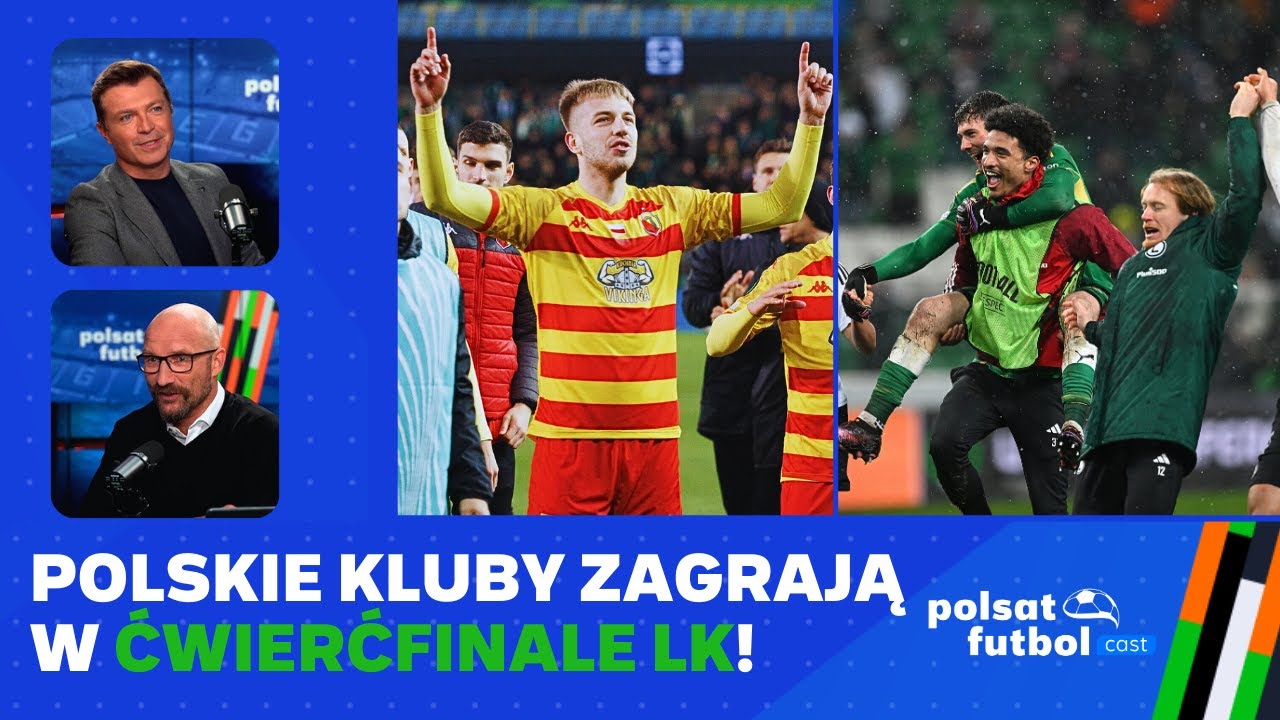 LEGIA WARSZAWA I JAGIELLONIA BIAŁYSTOK W ĆWIERĆFINALE LIGI KONFERENCJI ...