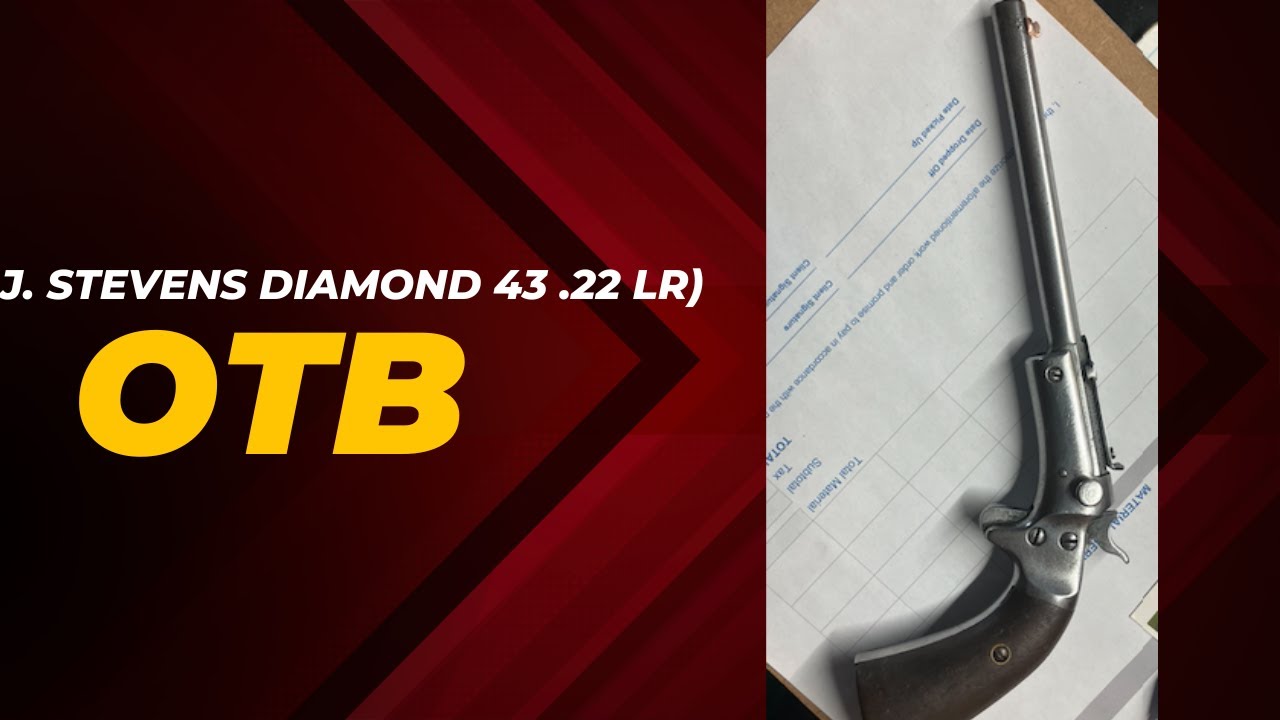 OTB - Steven's Diamond 43 Tip-up (.22lr) - YouTube