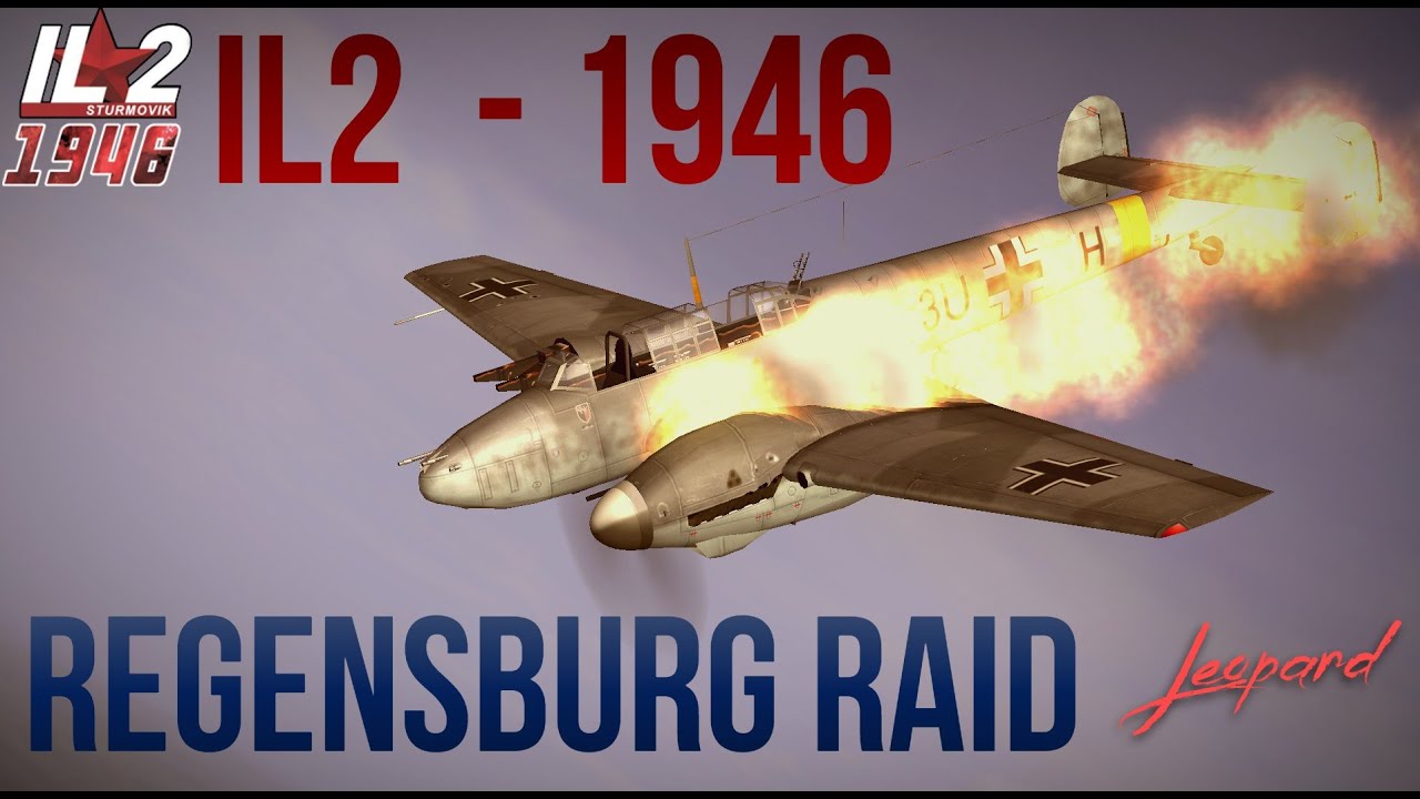 IL-2 1946 - Luftwaffe in WW2: Regensburg Raid - FW 190 A-8 "Sturmböcke ...