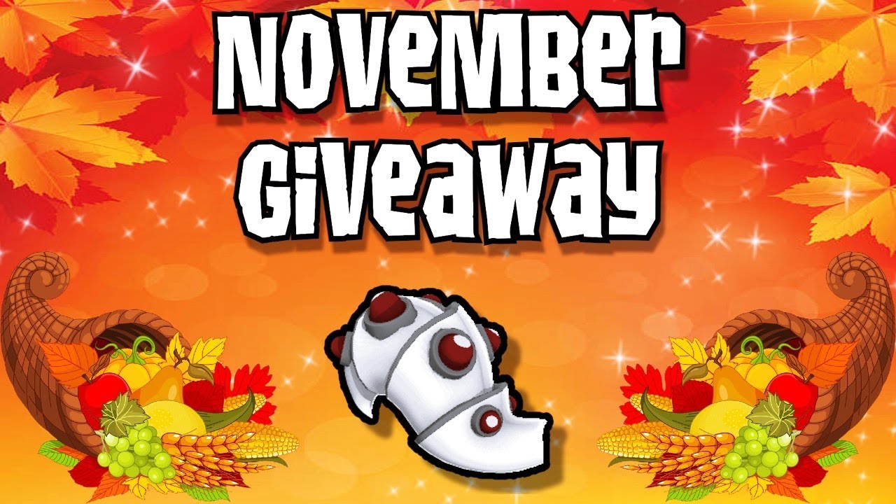 November Giveaway! - YouTube