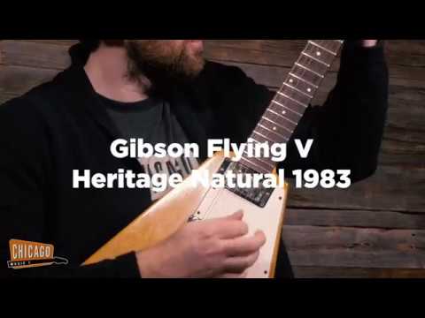 1983 Gibson Heritage Flying V | Nathaniel Murphy | CME Quick Riff - YouTube