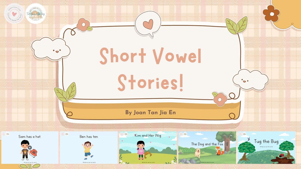 Compilation: Vowel Stories | Decodable | Phonics - Short Vowel /a/ /e ...