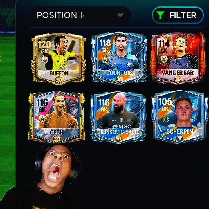 MY GK CARDS 🤯☠️ #eafc#eafc24#eafc25#eafc26#fifa#fifamobile#fcmobile# ...