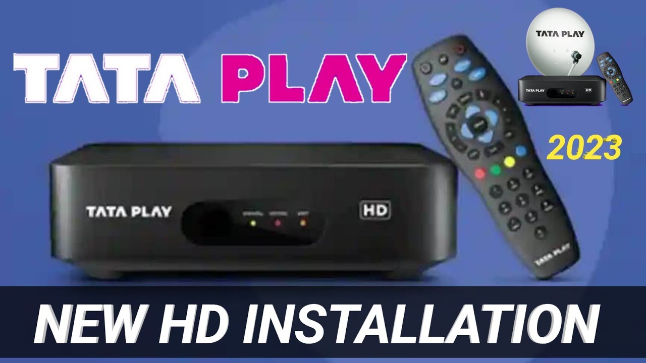Tata Play New HD Installation 2023 || Tata Play New HD Setting 2023 ...