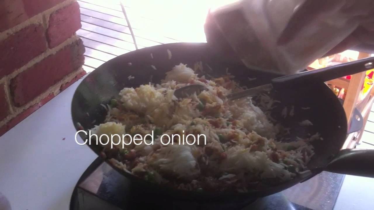 Malaysian Master chef. Delicious Fried Rice. Chinese recipe by Victor ...