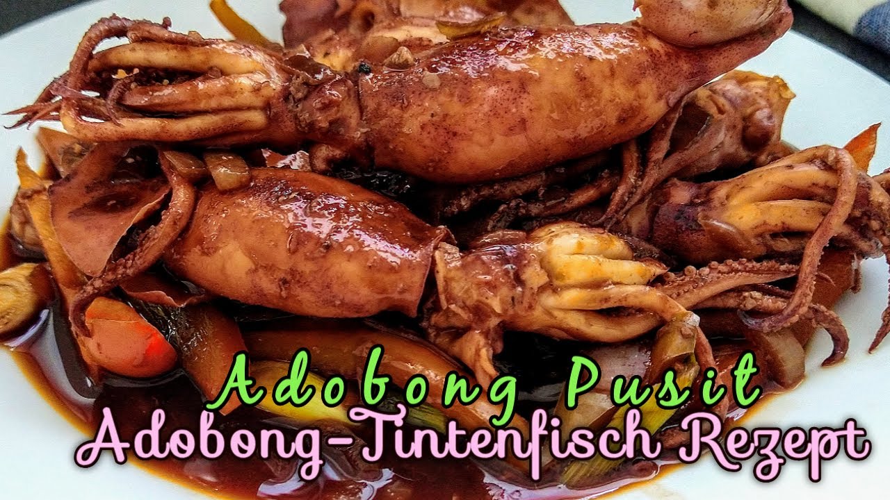 Adobong Pusit Recipe | Tintenfisch Rezept | Nukos Adobo - YouTube