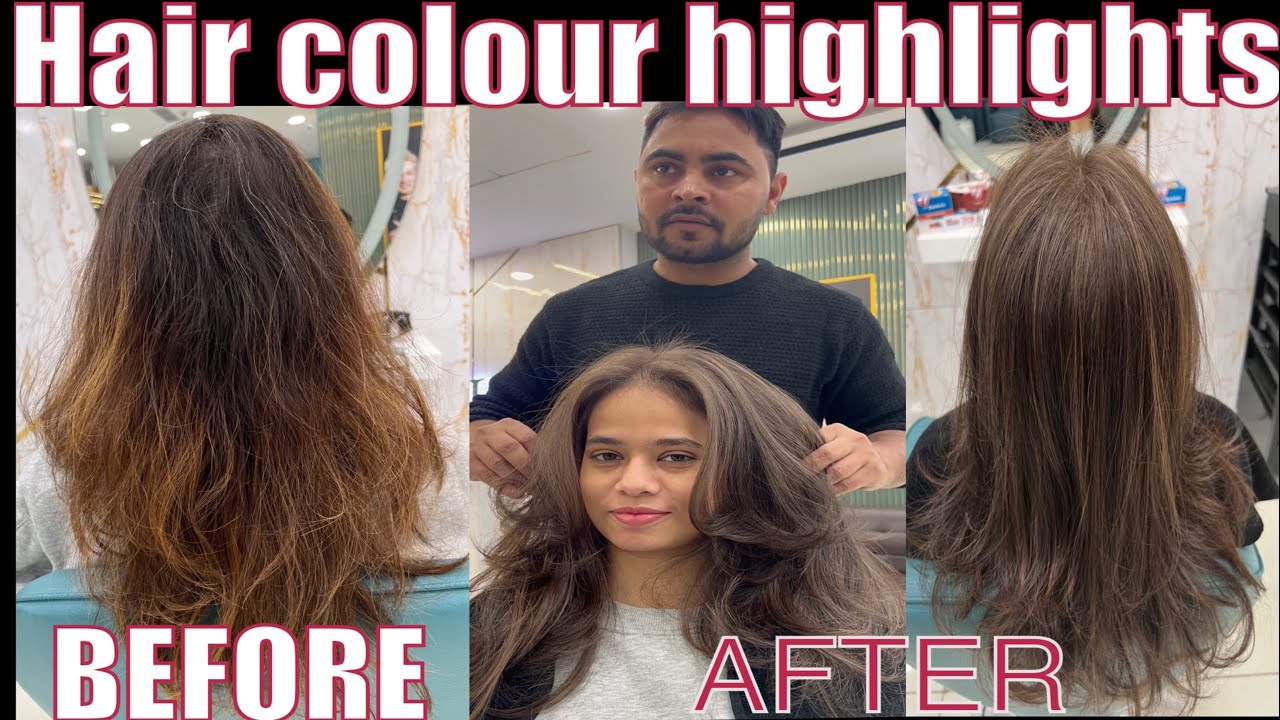 Hair colour transformation , blend करने का आसान तरीक़ा @Mr_ali ...