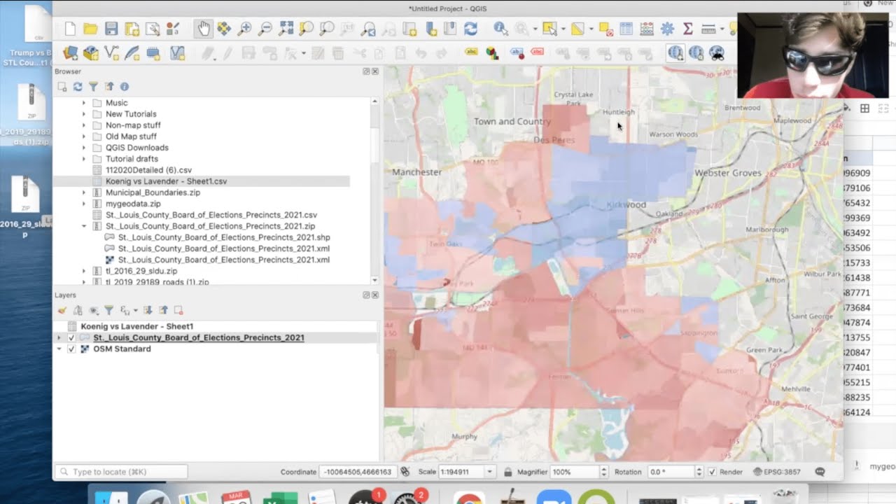 Tutorial: Mapping the Missouri Senate District 15 2020 Election - YouTube
