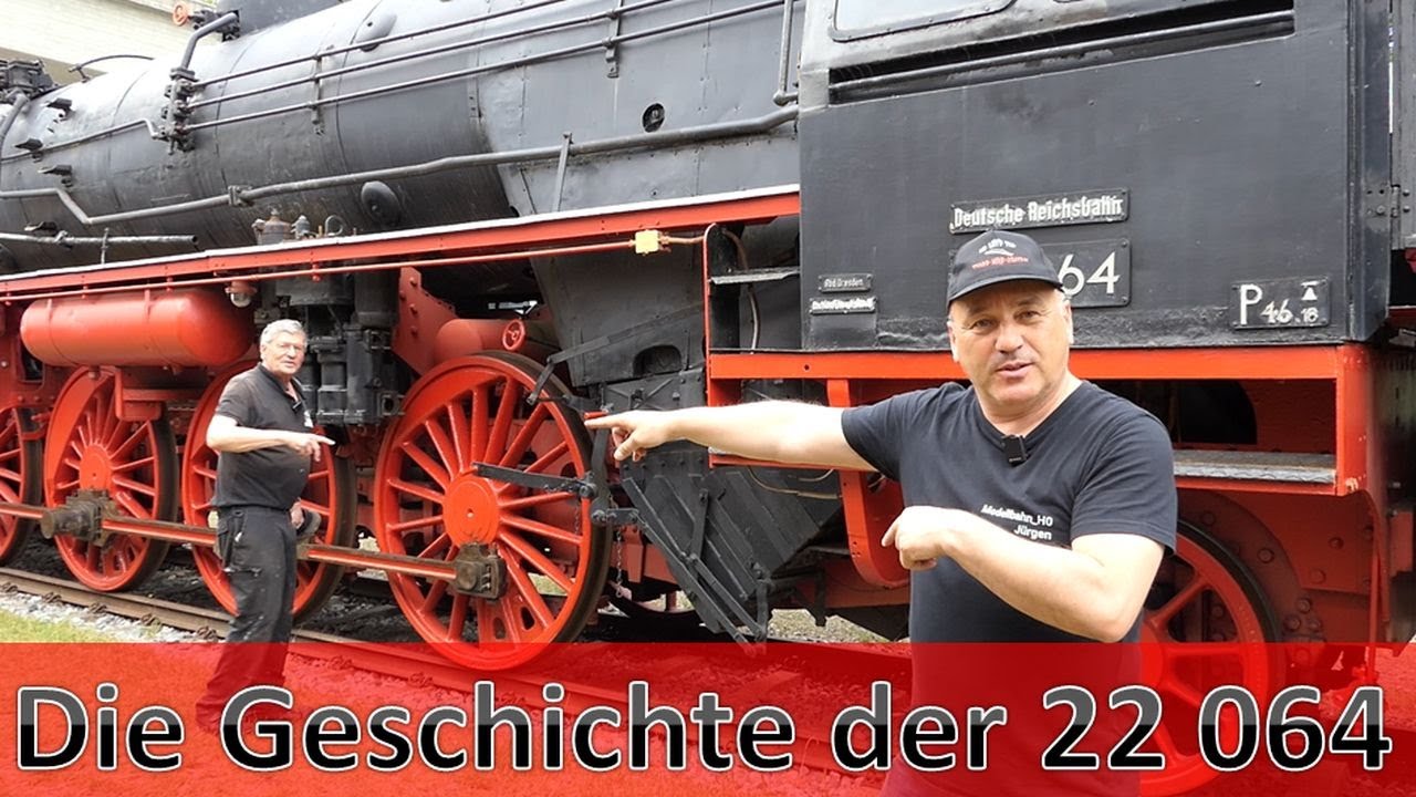 Die Dampflok 22 064 – Zeitreise mit Gerd Böck - YouTube