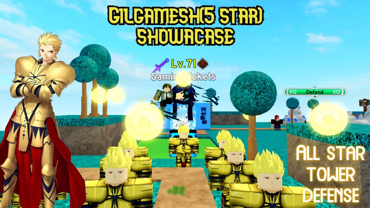 Gilgamesh (Gate) Showcase [ASTD Roblox] - YouTube