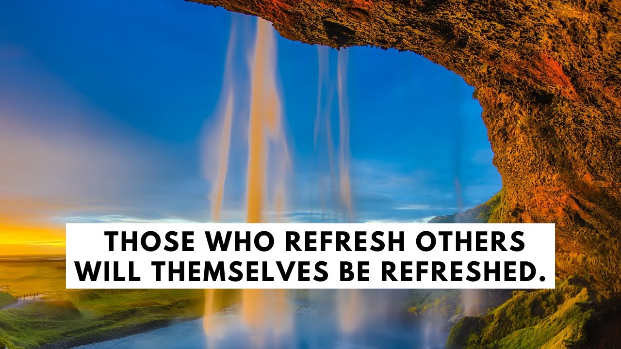 How are you being generous? [Growing in wisdom daily - Proverbs 11] - YouTube