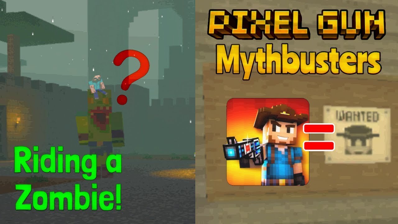 PG3D Mythbusters #45 [RIDING A GIANT ZOMBIE!] - YouTube
