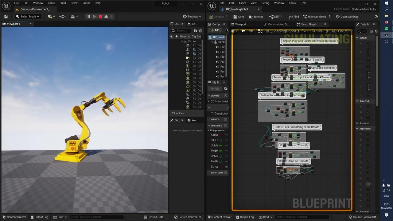 Procedural Sound Design for a Industrial Robot Asset in Unreal Engine ...