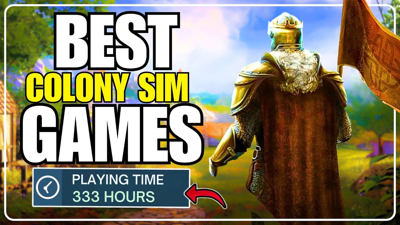 15 Best COLONY SIM Games You Must Play - YouTube