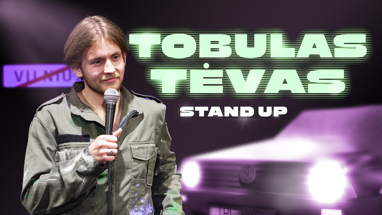 EVALDAS JASAITIS | STAND-UP | TOBULAS TĖVAS - YouTube