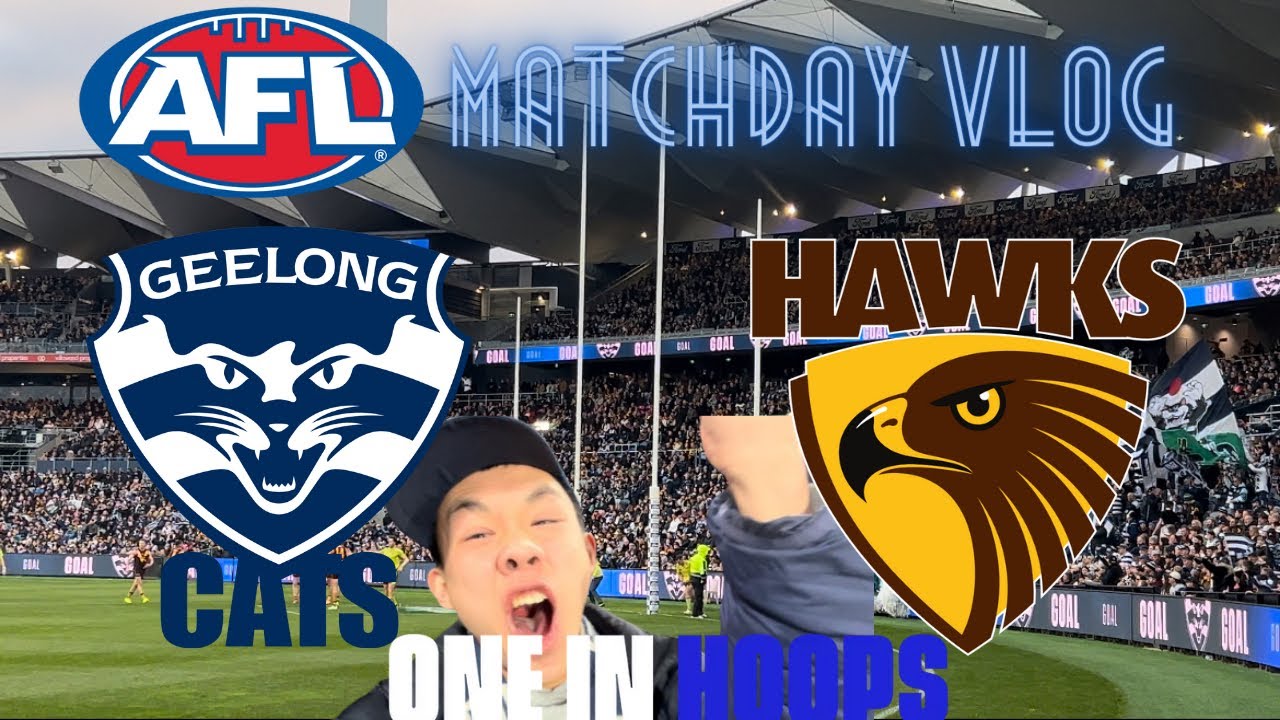 CATS DESTROY HAWKS AT GMHBA STADIUM!!!! | Geelong Cats vs Hawthorn ...