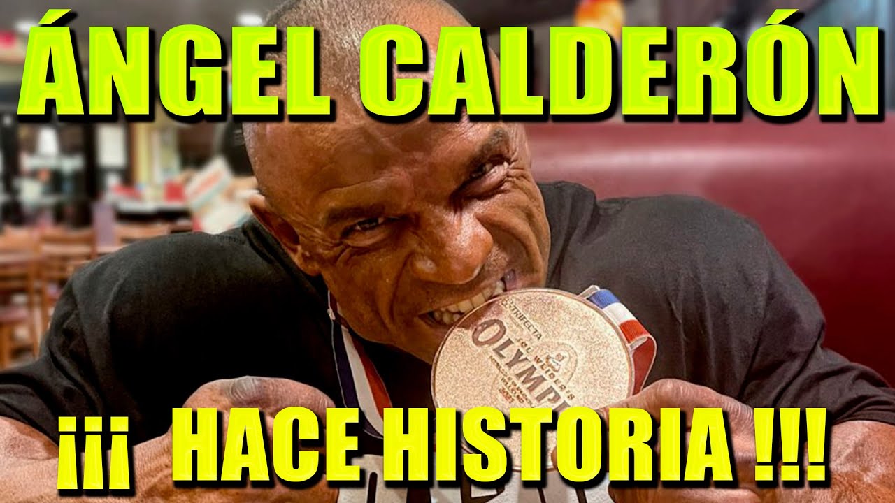 Ángel Calderón hace historia en el Mr Olympia ! - YouTube