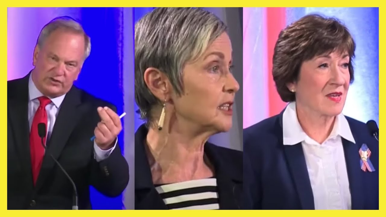Lisa Savage Destroys Susan Collins, Sara Gideon & Max Linn in Maine ...