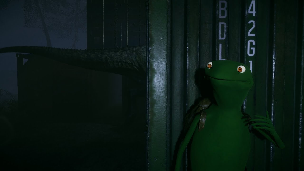 This Kermit The Frog Horror Game is INSANE - YouTube