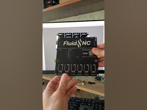 FluidNC ESP32 ЧПУ контроллер - YouTube
