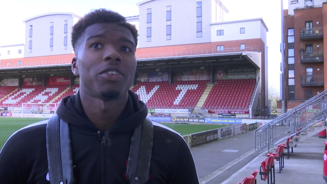 REACTION: Striker Rowan Liburd following the O's 2-0 home defeat to ...
