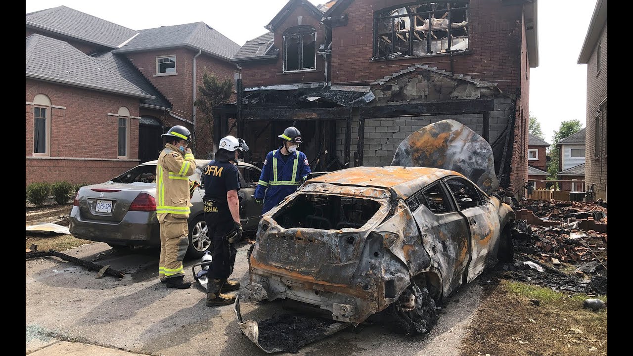 SET THE HOUSE ABLAZE: Bizarre chain of events leads to Pickering fire ...