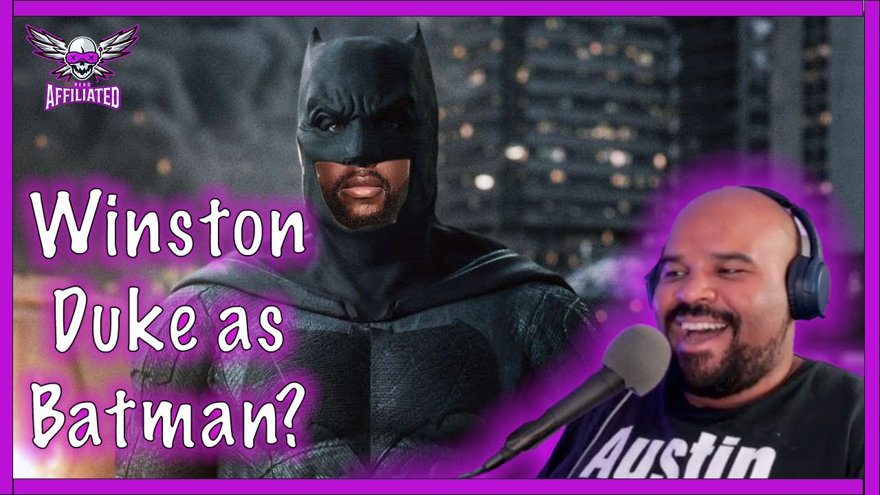 Winston Duke as Batman? #WinstonDuke #JamesGunn #Batman - YouTube