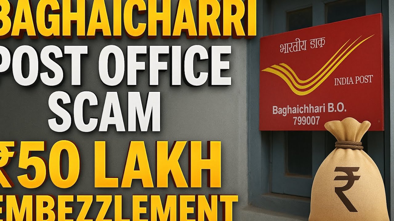 Baghaicharri Post Office Scam | ₹50 Lakh Embezzlement in Tripura Shakes ...