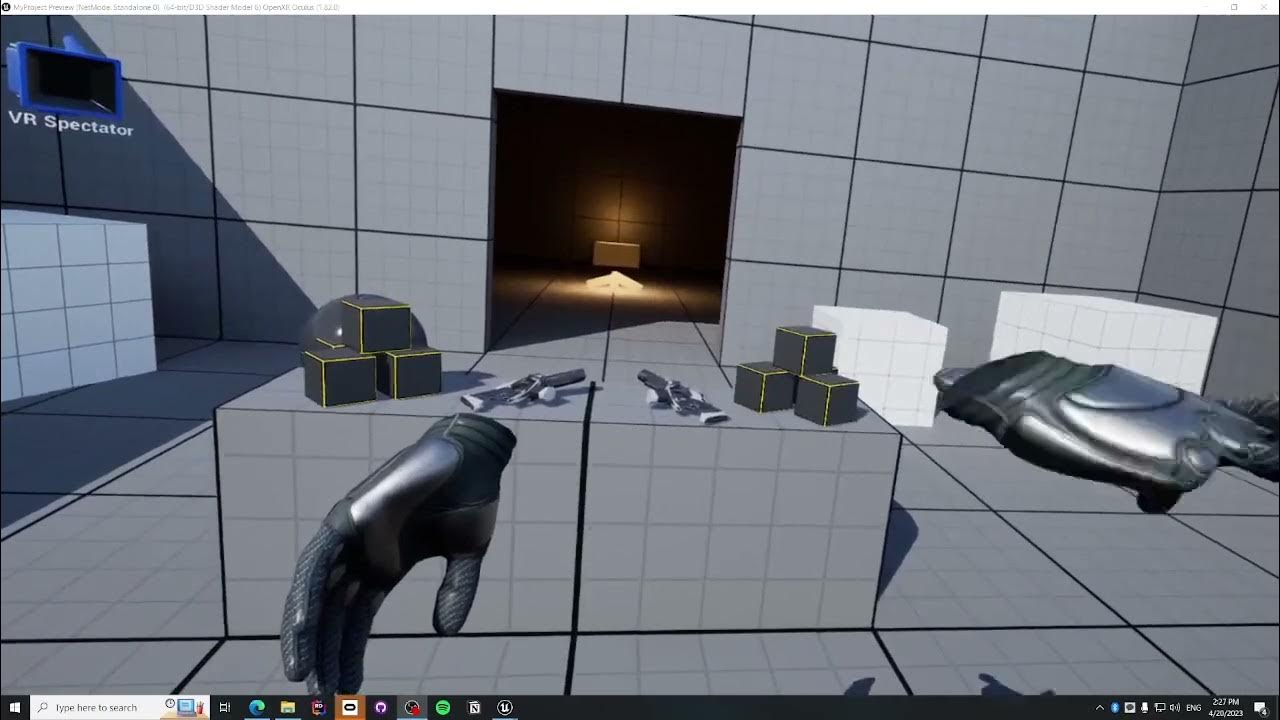 Physics Hands in UE5 Devlog Diary #1-2 - YouTube
