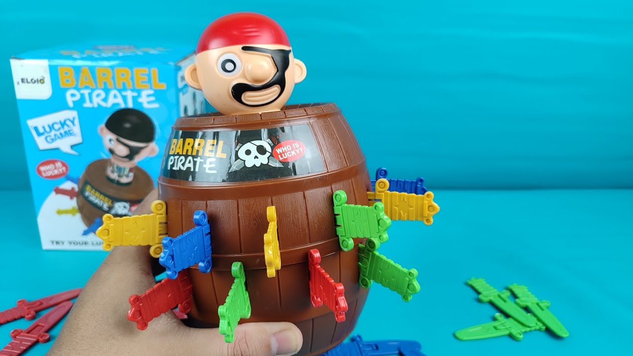Larva Play this Pirate Barrel Games - YouTube