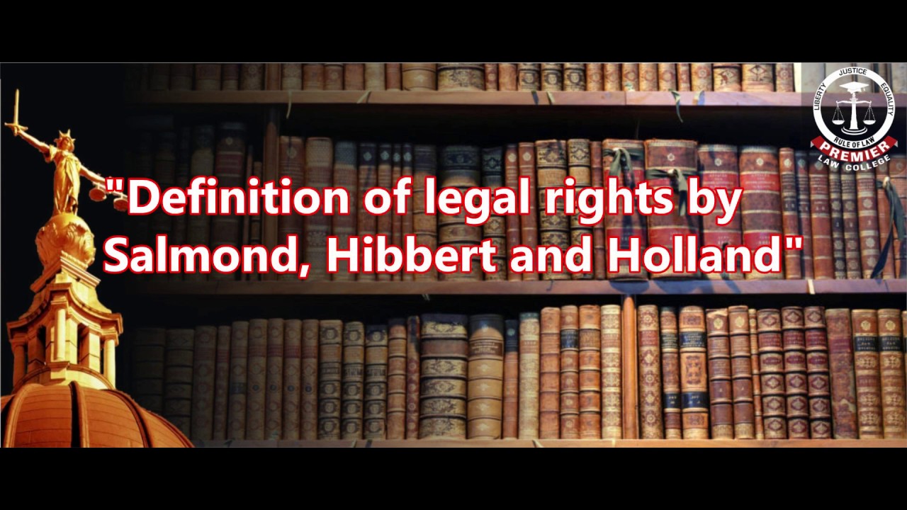 definition of legal rights - YouTube