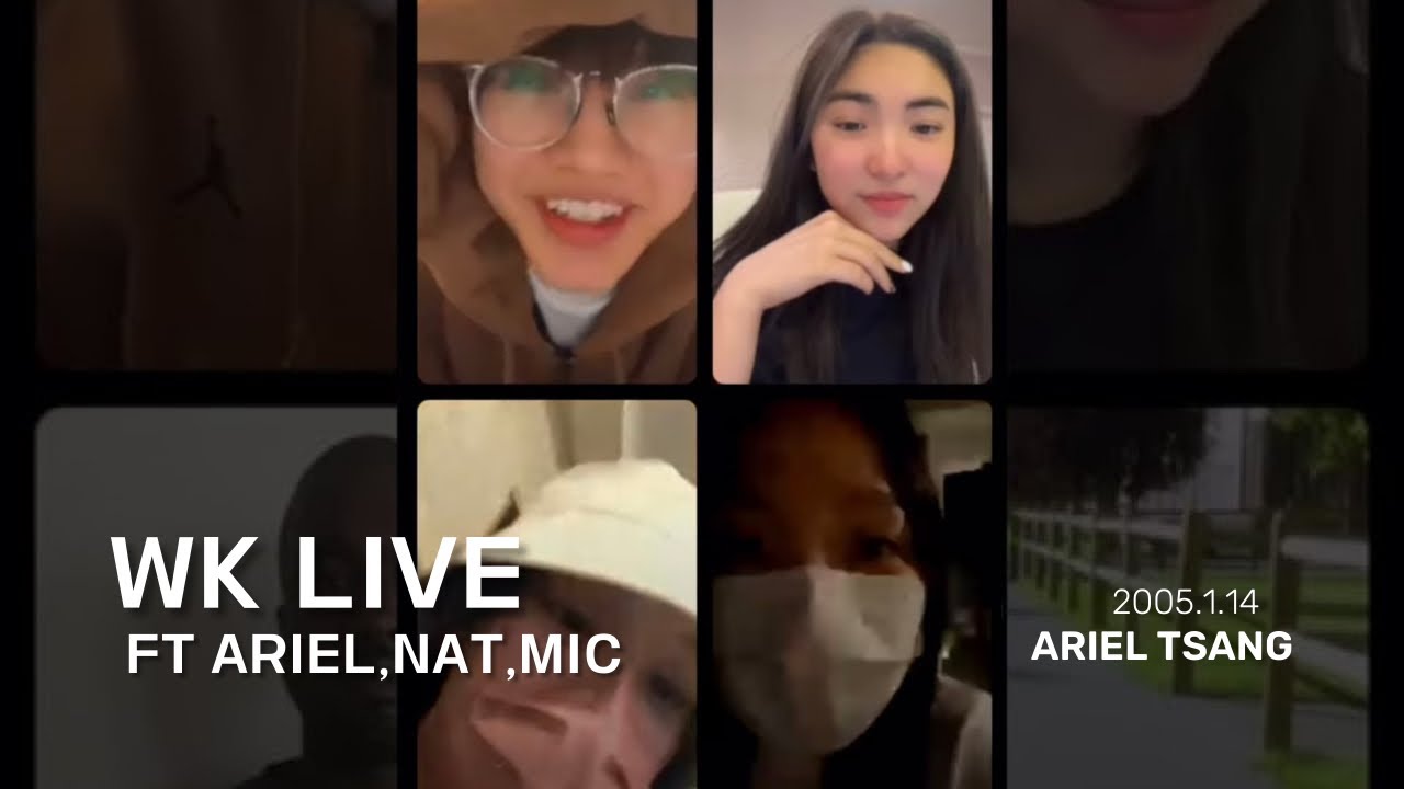 20220403 暐翹 IG Live Ft Ariel曾家瑩 , 榛綦 , 阿Mic - YouTube