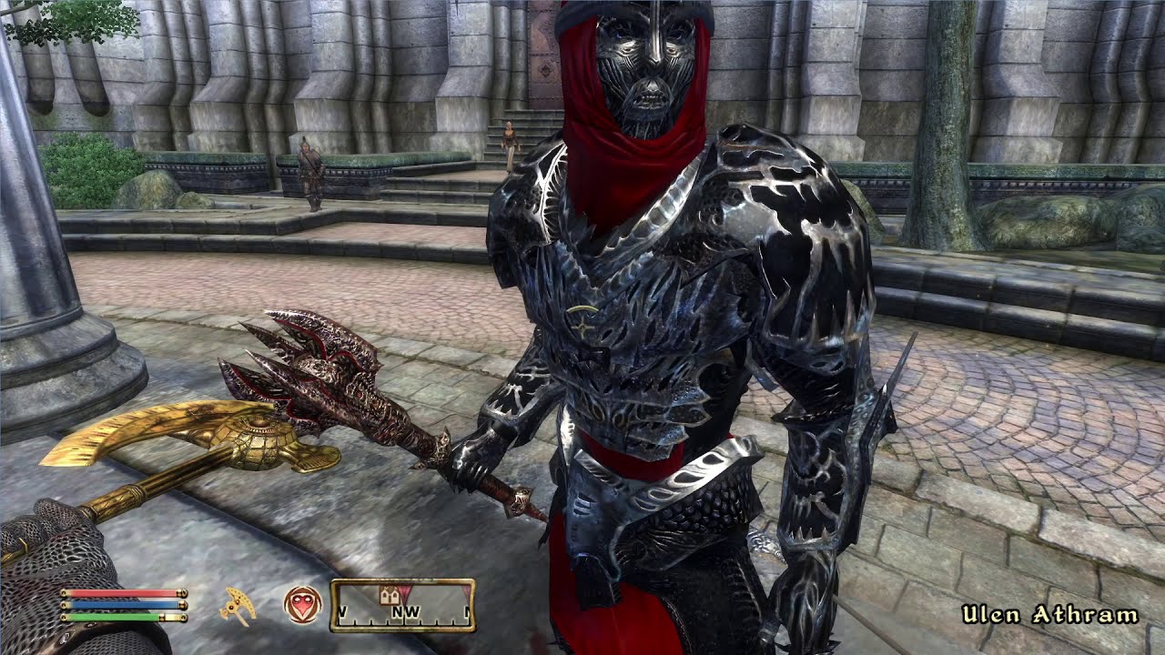 Oblivion NPC Conversation - After Mythic Dawn Attack - YouTube