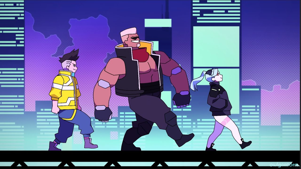 Cyberpunk Phonk Walk - Animation - YouTube