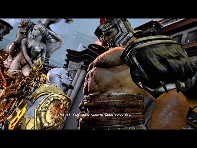 God Of War 3 Kratos Vs Hercules