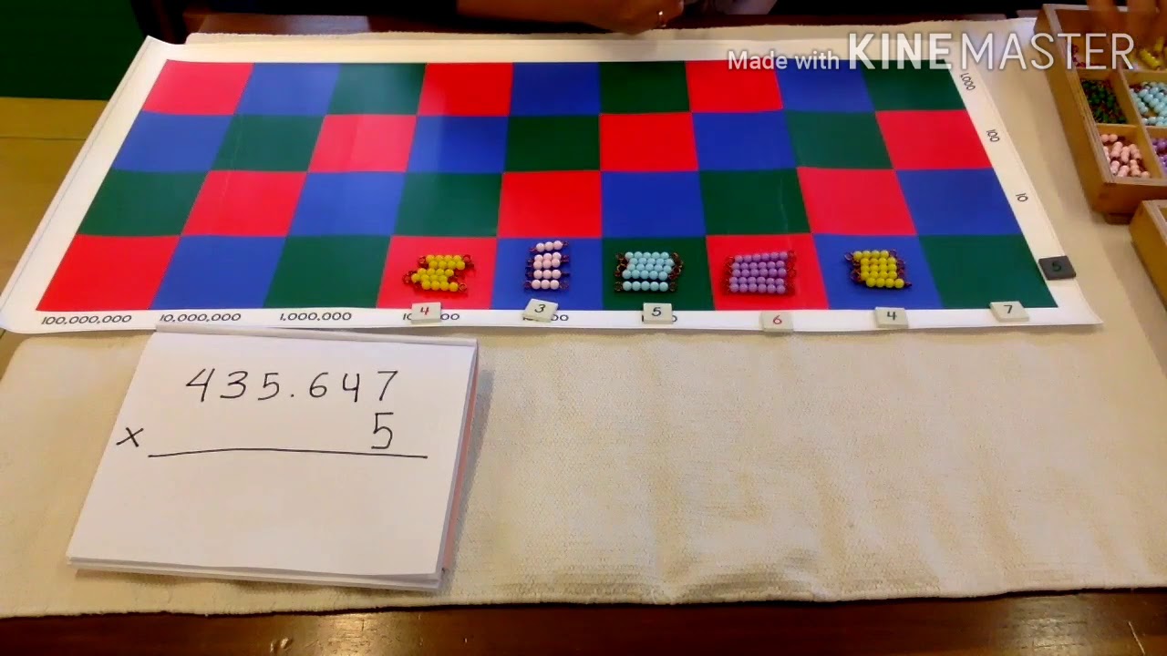 Long Multiplication with the Checkerboard - YouTube