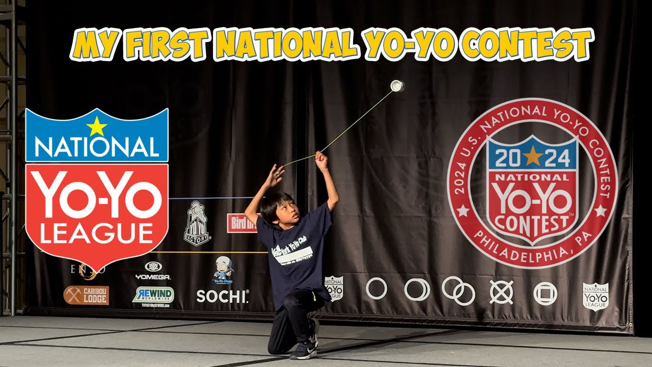 My First National Yo-Yo Contest - YouTube