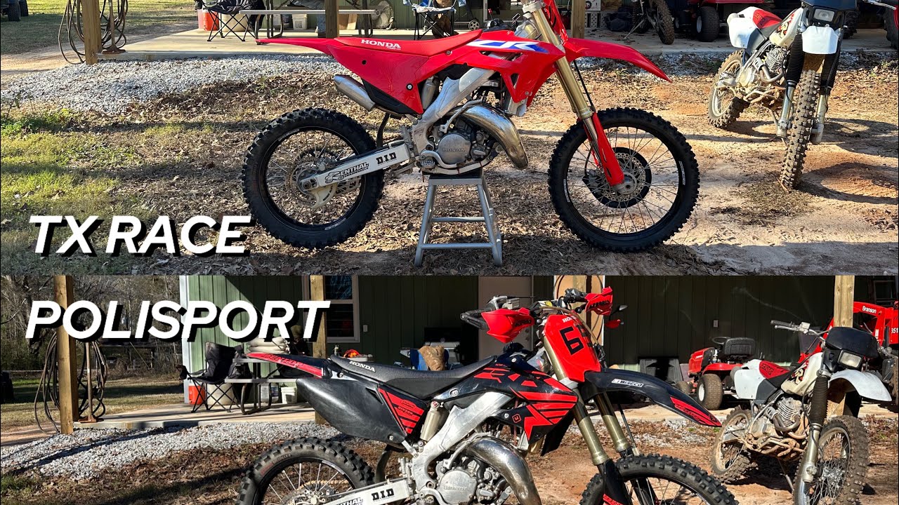 CR125R TX RACE KIT | GRANDPA CHUCK | RIDING FOOTAGE - YouTube